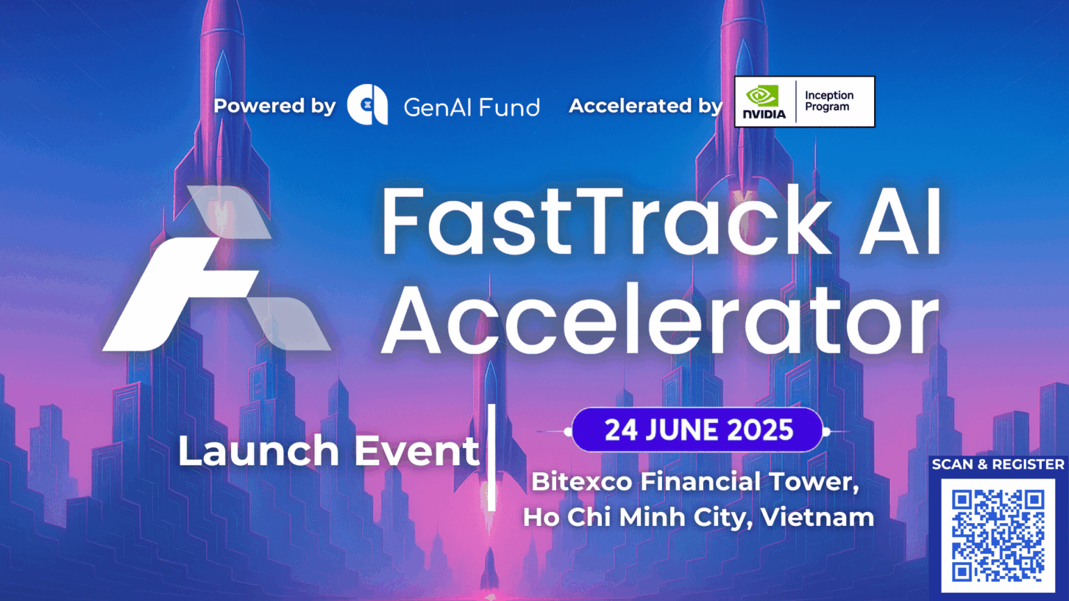 FastTrack AI Accelerator Launch Event – June 24, 2025 in Ho Chi Minh City, Vietnam - GenAI Fund